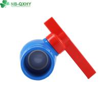 China 1/2 Inch to 6 Inch Blue Thailand PVC Ball Valve for Water Supply Customized Request for sale