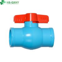 China Low Temperature PVC Compact Ball Valve for Water Supply System in Thailand Market QX for sale