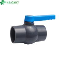 China Building Water Drainage Manual PVC Compact Octangle Ball Valve for Irrigation System for sale