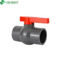 China Building Water Drainage Manual PVC Compact Octangle Ball Valve for Irrigation System for sale