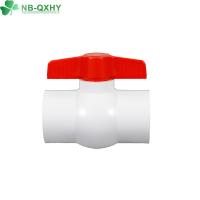 China Building Water Drainage Manual PVC Compact Octangle Ball Valve for Irrigation System for sale