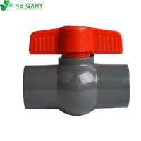 China JIS Standard Medium Pressure PVC Ball Valve with Flexible Structure and Colourful PVC for sale