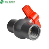 China JIS Standard Medium Pressure PVC Ball Valve with Flexible Structure and Colourful PVC for sale