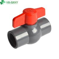 China JIS Standard Medium Pressure PVC Ball Valve with Flexible Structure and Colourful PVC for sale