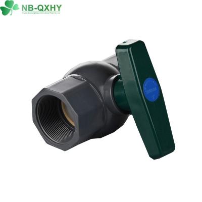 China Glue Connection Form Customizable PVC Octagonal Ball Valve for Water Supply System for sale