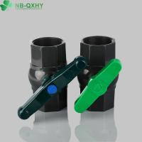 China Glue Connection Form Customizable PVC Octagonal Ball Valve for Water Supply System for sale