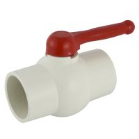 China Plastic PVC UPVC Ball Valve with Customization Options Long Handle and UV Resistant for sale