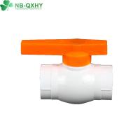 China Low Temperature Straight Through Type PVC Irrigation Ball Valve for Water Supply System for sale