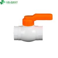 China Low Temperature Straight Through Type PVC Irrigation Ball Valve for Water Supply System for sale