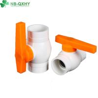 China Low Temperature Straight Through Type PVC Irrigation Ball Valve for Water Supply System for sale