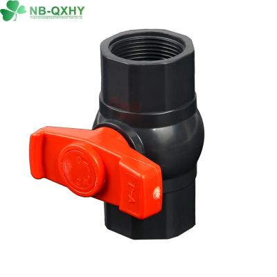 China Top Chinese of Customizable PVC Octangle Ball Valve for Agriculture Field Water Media for sale