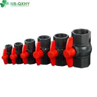 China Top Chinese of Customizable PVC Octangle Ball Valve for Agriculture Field Water Media for sale