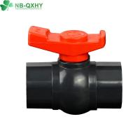 China Top Chinese of Customizable PVC Octangle Ball Valve for Agriculture Field Water Media for sale
