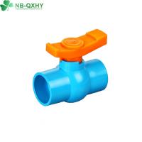 China Water Media Flexible Ball Valve with Good Heat Resistance and Colorful PVC Plastic Box for sale
