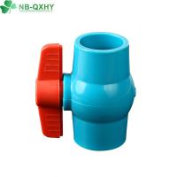 China Water Media Flexible Ball Valve with Good Heat Resistance and Colorful PVC Plastic Box for sale
