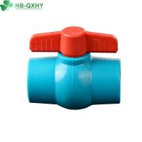 China Water Media Flexible Ball Valve with Good Heat Resistance and Colorful PVC Plastic Box for sale