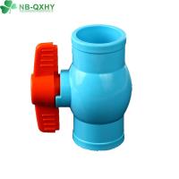 China Water Media Flexible Ball Valve with Good Heat Resistance and Colorful PVC Plastic Box for sale