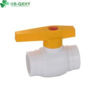 China 1-1/4 prime PVC Ball Valves Check Valve Union Valve Butterfly Valve with TPE Seat Seal for sale