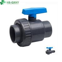 China 1-1/2 prime Flexible PVC Ball Valve Perfect for Agriculture Field at Medium Pressure for sale