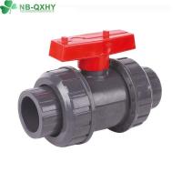 China 1-1/2 prime Flexible PVC Ball Valve Perfect for Agriculture Field at Medium Pressure for sale