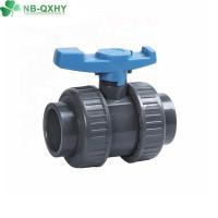 China 1-1/2 prime Flexible PVC Ball Valve Perfect for Agriculture Field at Medium Pressure for sale