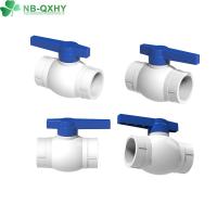 China Water Supply System PVC Compact Ball Valve Customized Request for Flexible Plumbing for sale