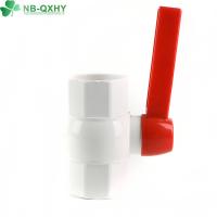 China Water Supply System PVC Compact Ball Valve Customized Request for Flexible Plumbing for sale