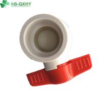 China Water Supply System PVC Compact Ball Valve Customized Request for Flexible Plumbing for sale