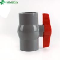China Temperature Low Temperature PVC Compact Ball Valve for Straight Through Type Channel for sale
