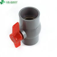 China Temperature Low Temperature PVC Compact Ball Valve for Straight Through Type Channel for sale