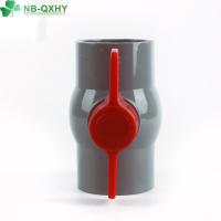 China Temperature Low Temperature PVC Compact Ball Valve for Straight Through Type Channel for sale