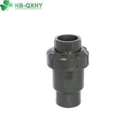 China PVC Glue Connection Octagonal Compact Ball Valve Check Valve Union Valve for Water Supply for sale