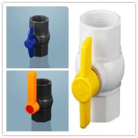 China Water Media PVC Ball Valve for Sewage Treatment and Agriculture Field Optimal Design for sale