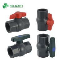 China Water Supply PVC Octagonal Ball Valve with Threaded Handle and Pn10 Nominal Pressure for sale