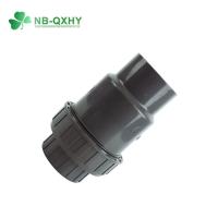 China Flexible Ball Valve Structure Chinese DIN ANSI JIS Standard PVC Check Water Valve for sale