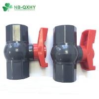 China Blow-Down Valve Function High Thickness Plastic PVC Octagonal Ball Valve with Thread Ends for sale