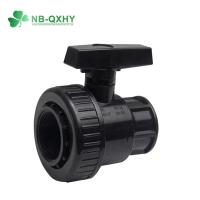 China PVC Single Union Ball Valve with Female Male Thread Request Sample Normal Temperature for sale