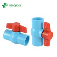 China Industrial Grade 1 Inch PVC Ball Valve with UV Protection and Manual Driving Mode for sale