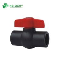 China Industrial Grade 1 Inch PVC Ball Valve with UV Protection and Manual Driving Mode for sale