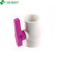 China Industrial Grade 1 Inch PVC Ball Valve with UV Protection and Manual Driving Mode for sale