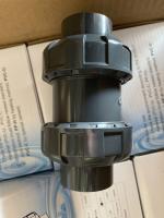China 1/2 prime PVC Ball Type Single Union Check Valve for Water Supply at Competitive for sale