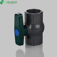 China Dark Green Handle Duluex Octagonal Ball Valve for Industrial Usage in Swimming Pool for sale