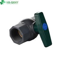 China Dark Green Handle Duluex Octagonal Ball Valve for Industrial Usage in Swimming Pool for sale