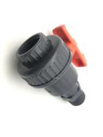 China Normal Temperature PVC M/F Single Union Ball Valve for Irrigation and Swimming Pool for sale