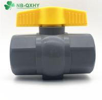 China Viet Nam Marketing 100% Material Glue Connection Octangle Ball Valve with Seat/Base for sale