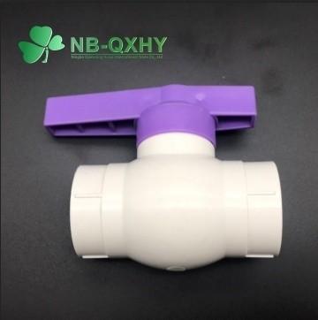 China Thread Connection Form Plastic Compact Ball Valve for Industry Irrigation Swimming Pool for sale