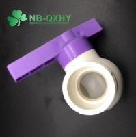 China Thread Connection Form Plastic Compact Ball Valve for Industry Irrigation Swimming Pool for sale