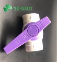 China Thread Connection Form Plastic Compact Ball Valve for Industry Irrigation Swimming Pool for sale