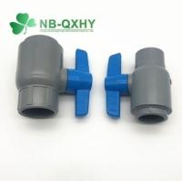 China PVC Pipe Fittings Compact Ball Valve for Water Industrial Usage in Swimming Pool for sale