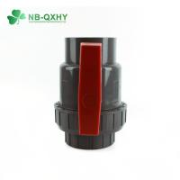 China Water Treatment Single Union Valve with Manual Driving Mode and Smooth Surface Design for sale